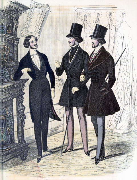 Gallery of Victorian Men's Fashion from 1837 - 1843 - Susanna Ives | My ...