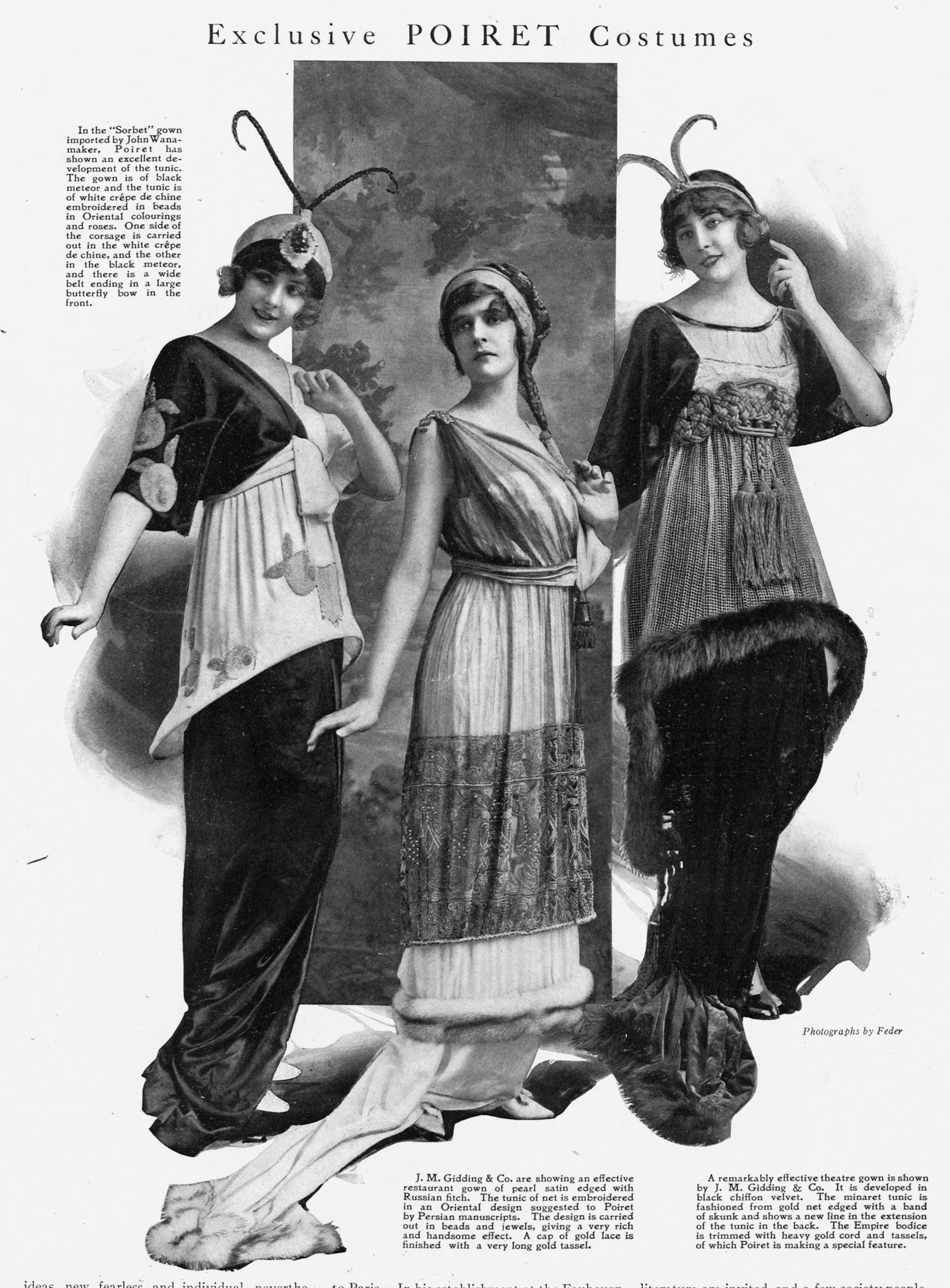 Friday Fashions from Harper's Bazaar 1913 - Susanna Ives | My Floating ...